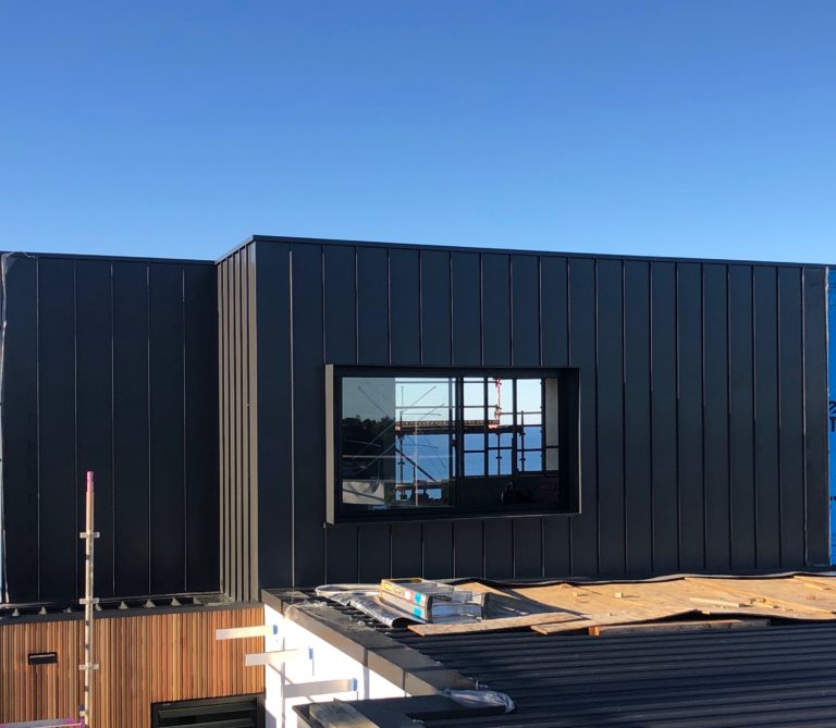 Impressive Standing Steam wall Cladding at Lennox Head - Architectural ...